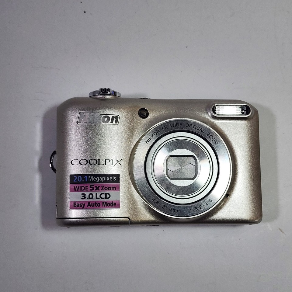 Nikon Coolpix L28 Camera Point Shoot 20.1MP Digital 5x Zoom 3.0 LCD | eBay