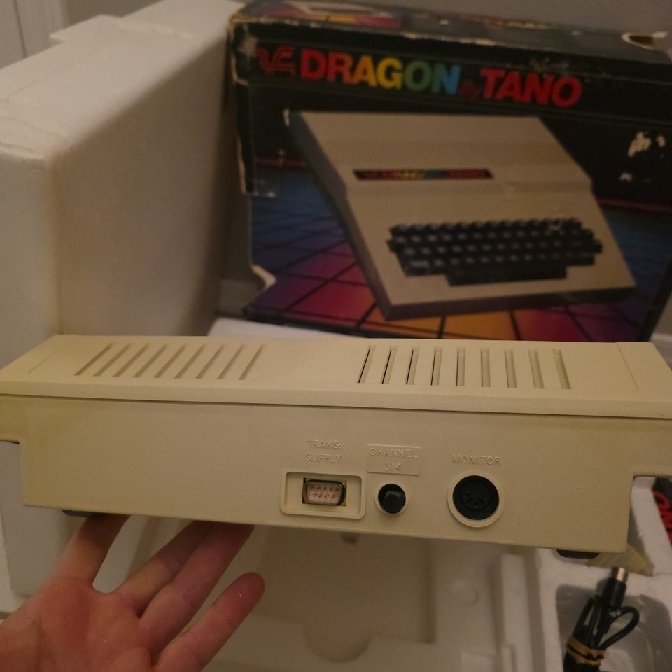 Tano Dragon Computer 64K Vintage Untested Asis Read Description | eBay