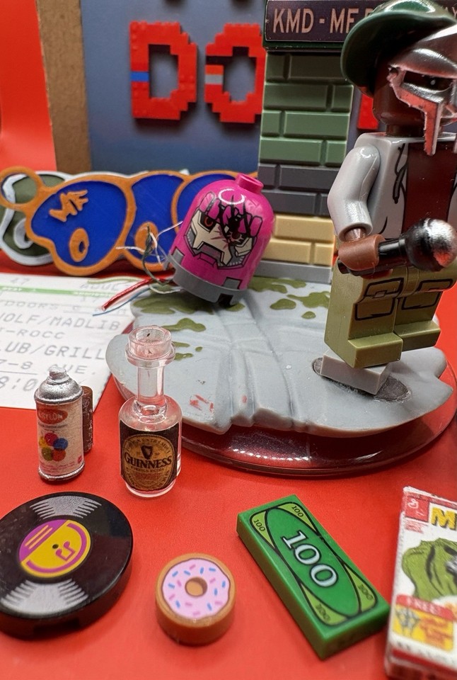 Custom MF DOOM Lego Set | eBay