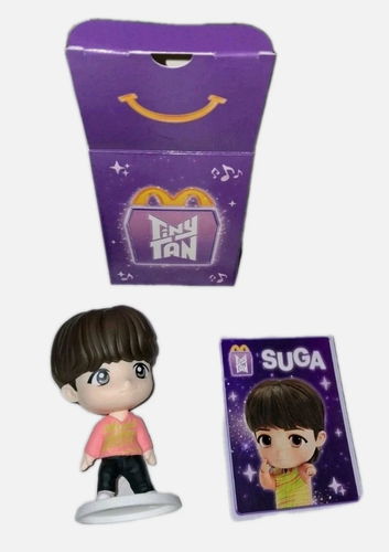 New! 2025 McDonald's #3 Suga TINY TAN BTS Happy Meal Toy Ltd Edn | eBay