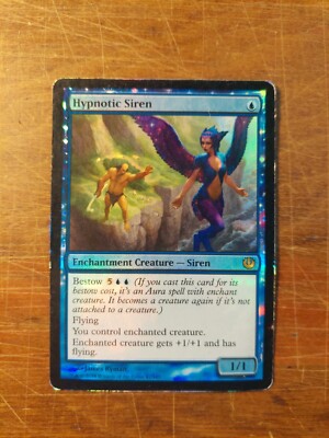 Magic the Gathering MTG Journey into Nyx HYPNOTIC SIREN Foil | eBay