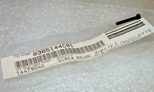 Motorola Solutions 0385144C01 Nylon Screw for Spectra Consolette Radio ...