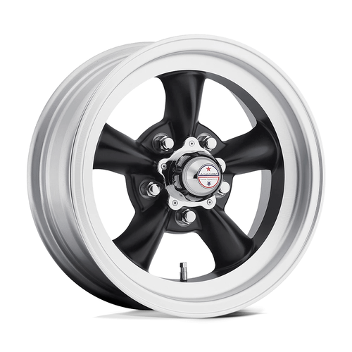 American Racing VN105 Torq Thrust D 15X8 +1 Black Machined Wheel 5X4.75 ...