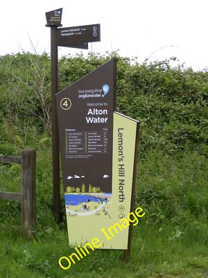 Photo 12x8 Alton Water Reservoir sign Tattingstone Off Lemons Hill at ...