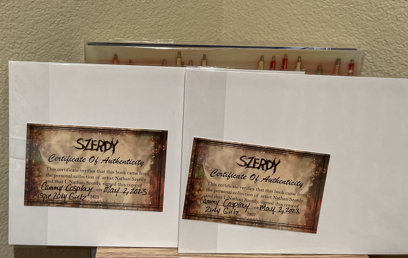 Zirty Girlz #3 SIGNED Nathan Szerdy Cammy Street Fighter Cosplay SET w ...