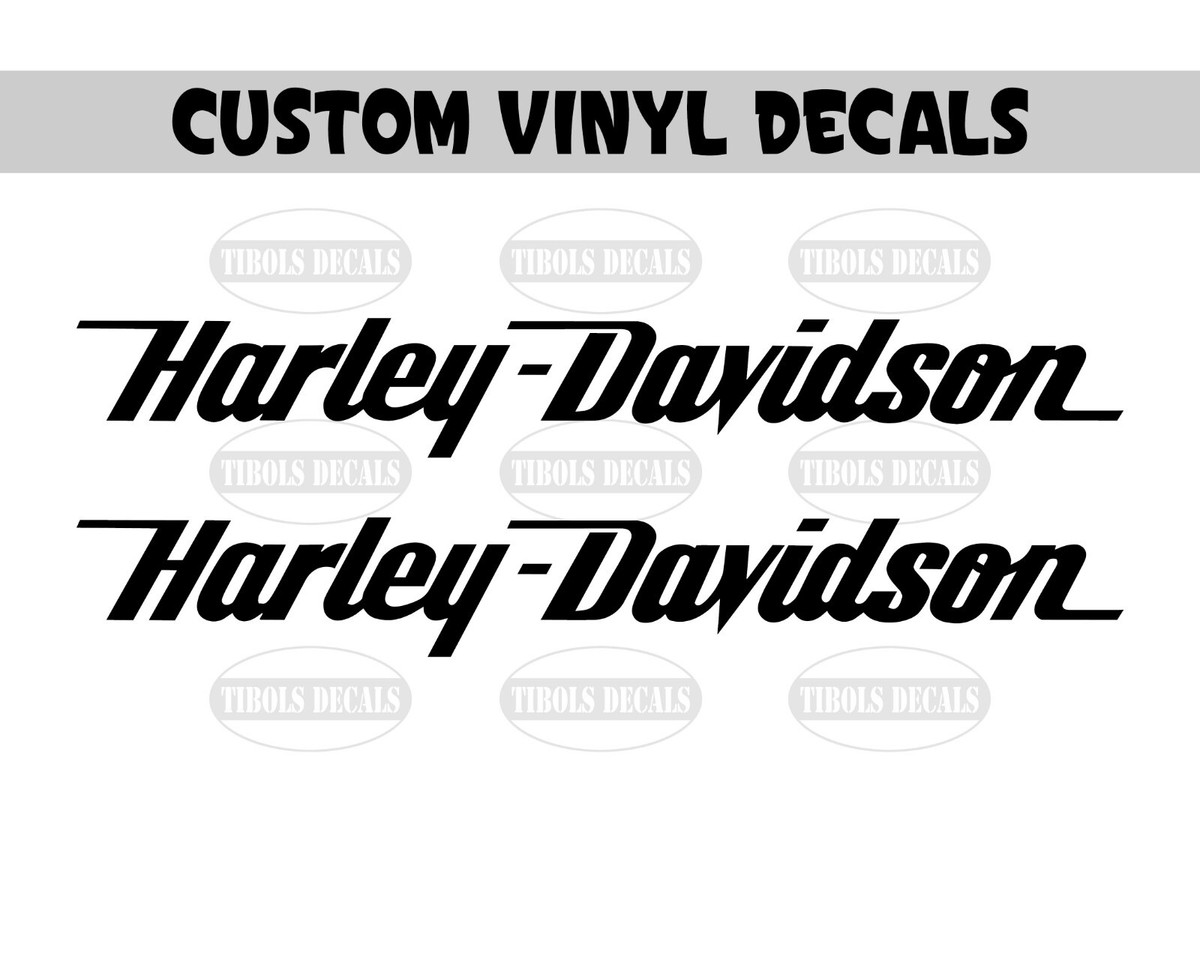 Harley Decals