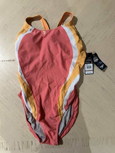 SPEEDO ECO FLEX SUN KISSED CORAL BATHING SUIT Women Size 12 for sale ...
