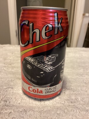 Chek Cola 12 oz Can Mark Martin and the #60 Ford Thunderbird - 1993 | eBay