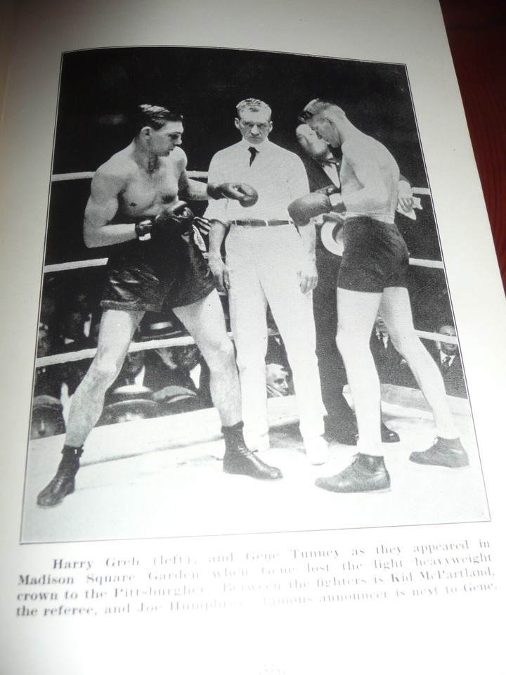 Boxing! Gene Tunney 1931 Book by Nat Fleischer. | eBay