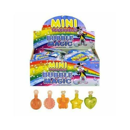 MINI MAGIC TOUCHABLE BUBBLES BOYS GIRLS TOY FAVOR LOOT BIRTHDAY PARTY ...