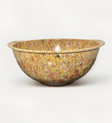 Texas Ware? Unmarked 10” Mixing Bowl 118 Confetti Splatter Melmac USA ...