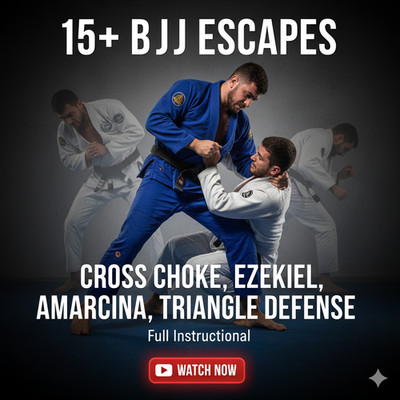 BJJ Escapes MMA | Great Encounters Defend Submissions | Chokes, Arm ...