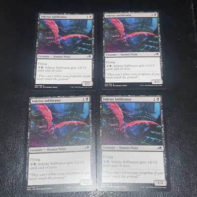 x4 Inkrise Infiltrator NEO MTG 100/302 COMMON M/NM 4x | eBay