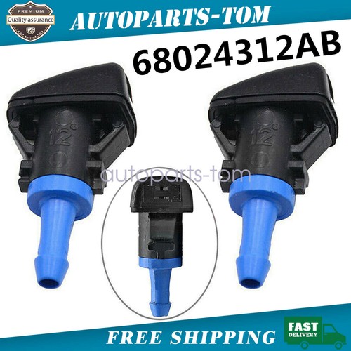 68024312AB Windshield Washer Nozzle for 2011-14 Dodge Avenger Chrysler ...
