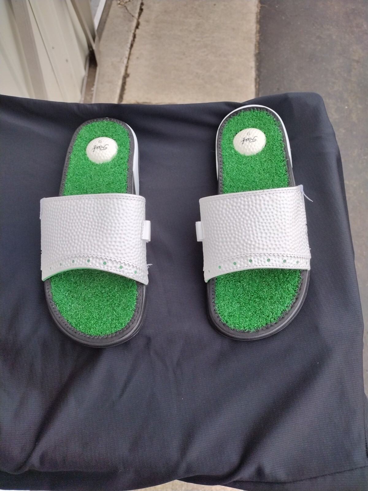 Reef Mens 9 Mulligan Slide Golf Turf Insole Flip Flop… - Gem