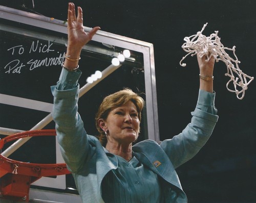 Pat Summitt Signed Autographed 8x10 Photo Tennessee Volunteers ...