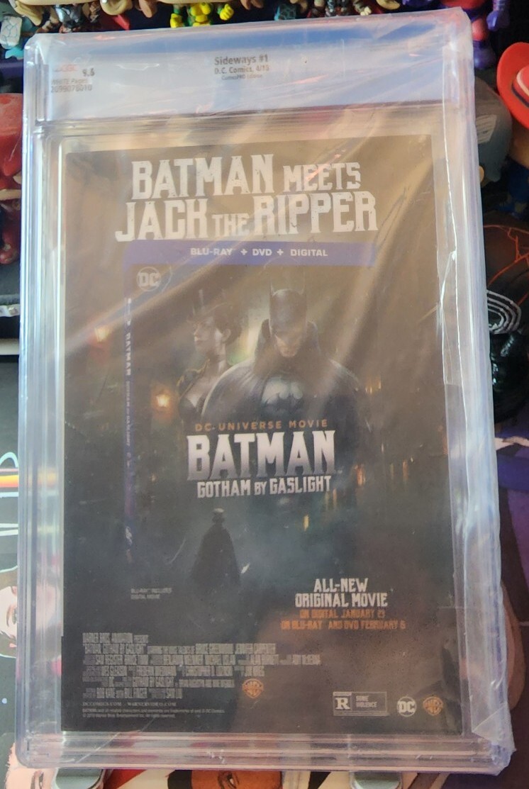 Sideways Batman Logo