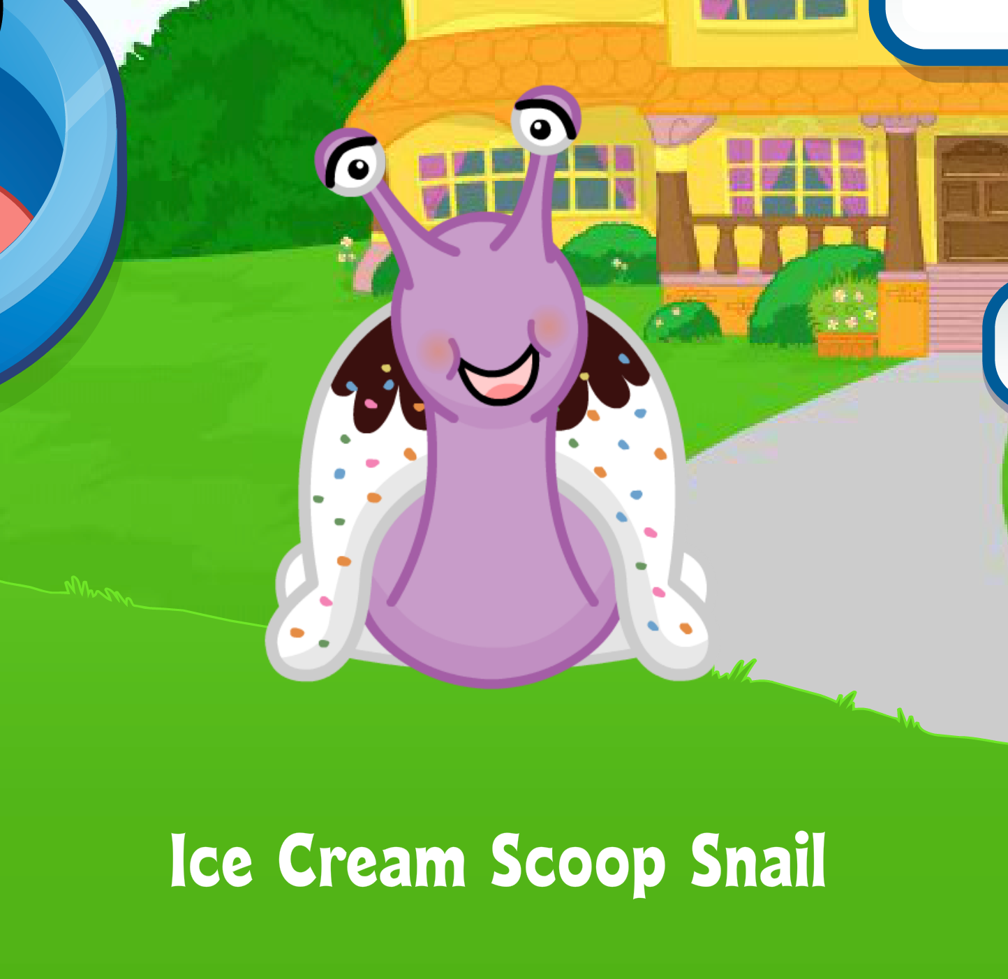 Webkinz Ice Cream Scoop Snail Virtual PET Adoption Code Only Messaged ...