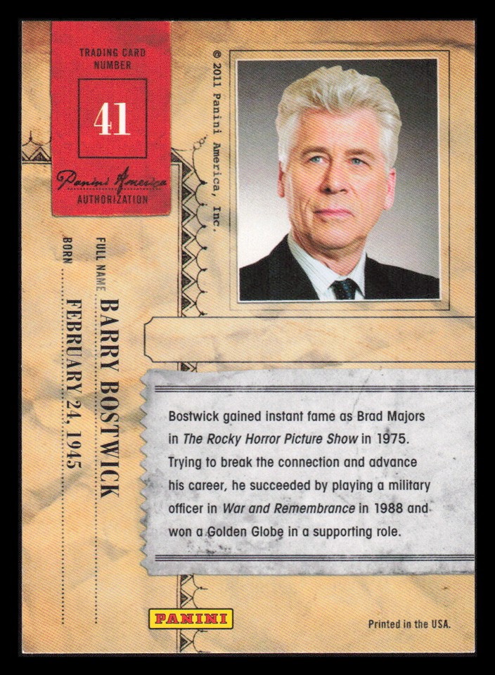 2011 Panini Americana Celebrity Actors Stars Base Trading Cards You ...