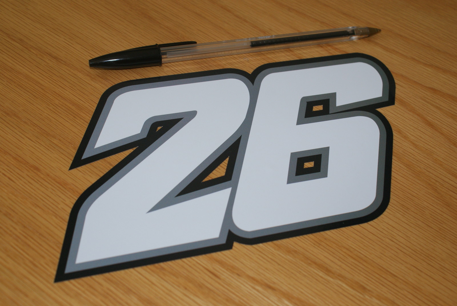Dani Pedrosa Number 26 Race Number 2015 - Large | eBay