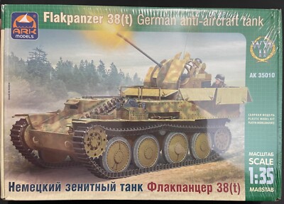 Ark Models Flakpanzer 38(t) German Anti-Aircraft Tank 25010 1/35 FS NEW ...