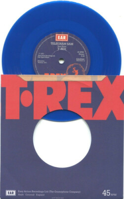 T.Rex : Telegram Sam/Baby Strange VINYL Limited 7" Single Coloured ...
