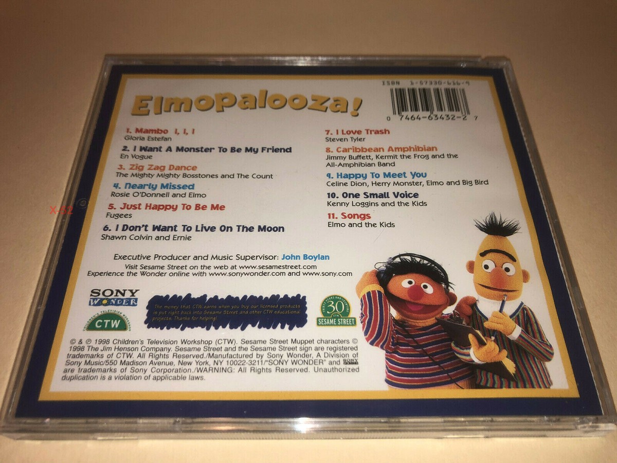 Sesame Street Elmopalooza Gloria Estefan