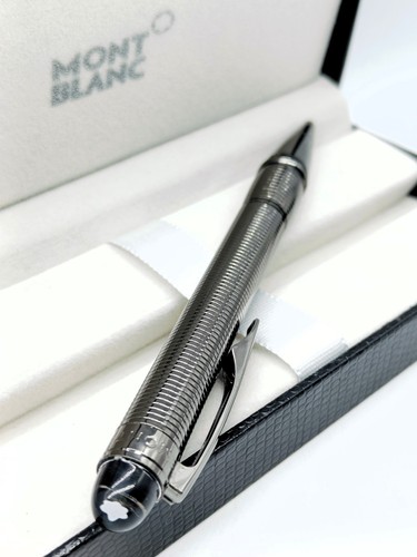 Elegant Montblanc Starwalker Black Color Body {Blue Ink} Ballpoint Pen ...