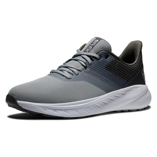 FootJoy FJ Flex 56288 Gray Men Spikeless Golf Shoes | eBay