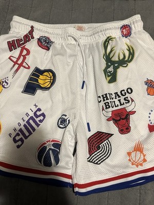 NBA Team Logos Mesh Shorts NWOT Size Large Aeropostale | eBay