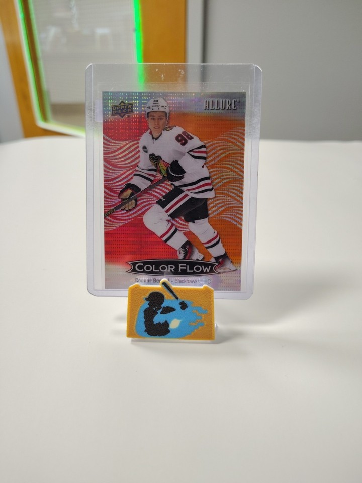 2024-25 Allure Connor Bedard Red-Orange Spectrum Color Flow 147/50 | eBay