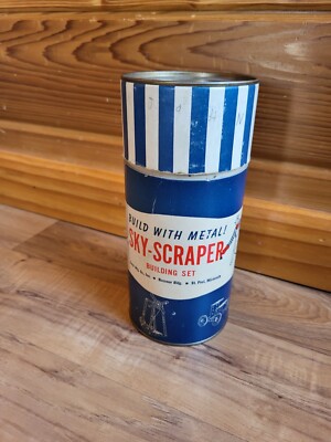 Vintage Rossmor Bldg Building With Metal Sky-Scraper Building Set | eBay