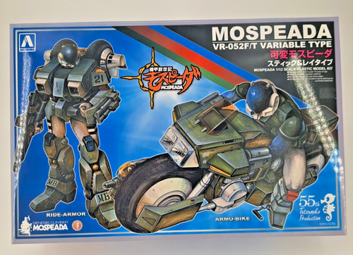 Robotech Aoshima Mospeada VR-052F/T Variable Type Ride Armor and Armo ...