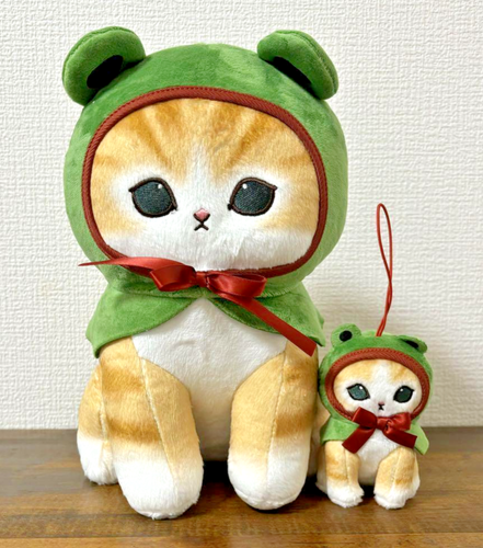 Mofusand Frog Nyan BIG Stuffed Toy Plush Doll Mascot 12 in 4 in Set of ...