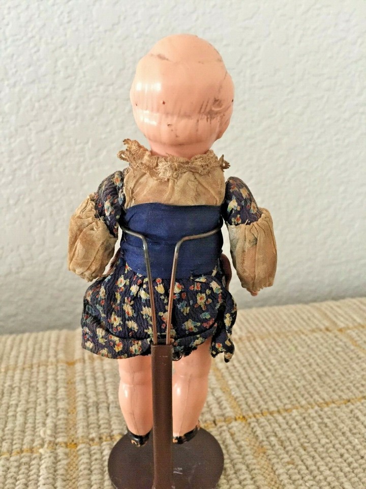 RGCF ~ Antique German 5.5" Celluloid Dollhouse Turtle Mark Doll | eBay