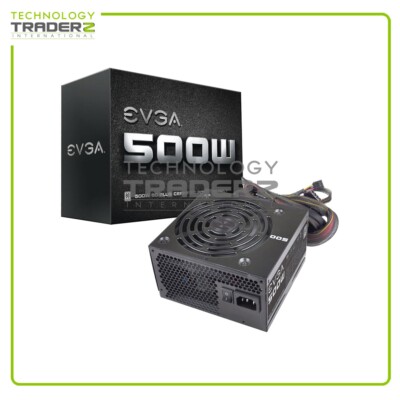 ** 100-W1-0500-KR EVGA 500 W1 80 Plus 500W Power Supply** | eBay