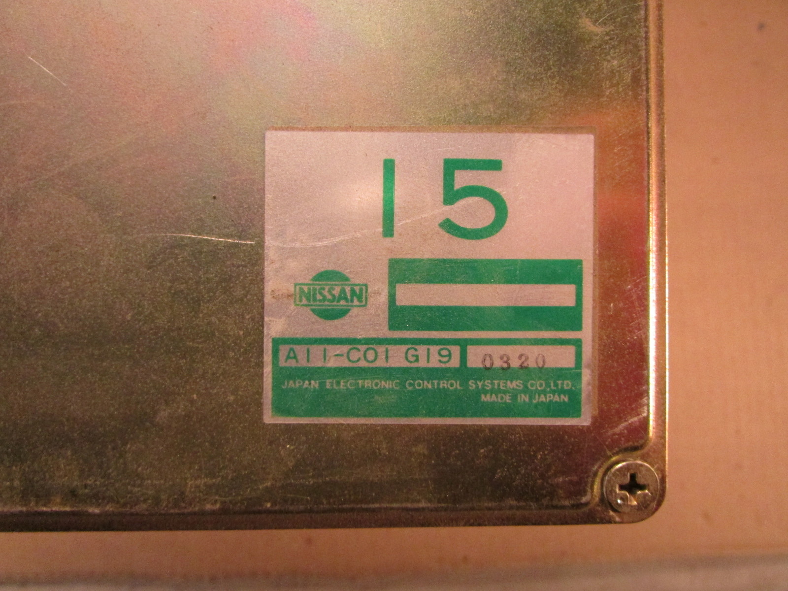 NISSAN 240SX ECU ECM COMPUTER A11-C01 G19 | eBay