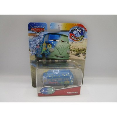 Disney Pixar Cars Fillmore VW Bus Color Changers 2 In 1 Diecast Car | eBay