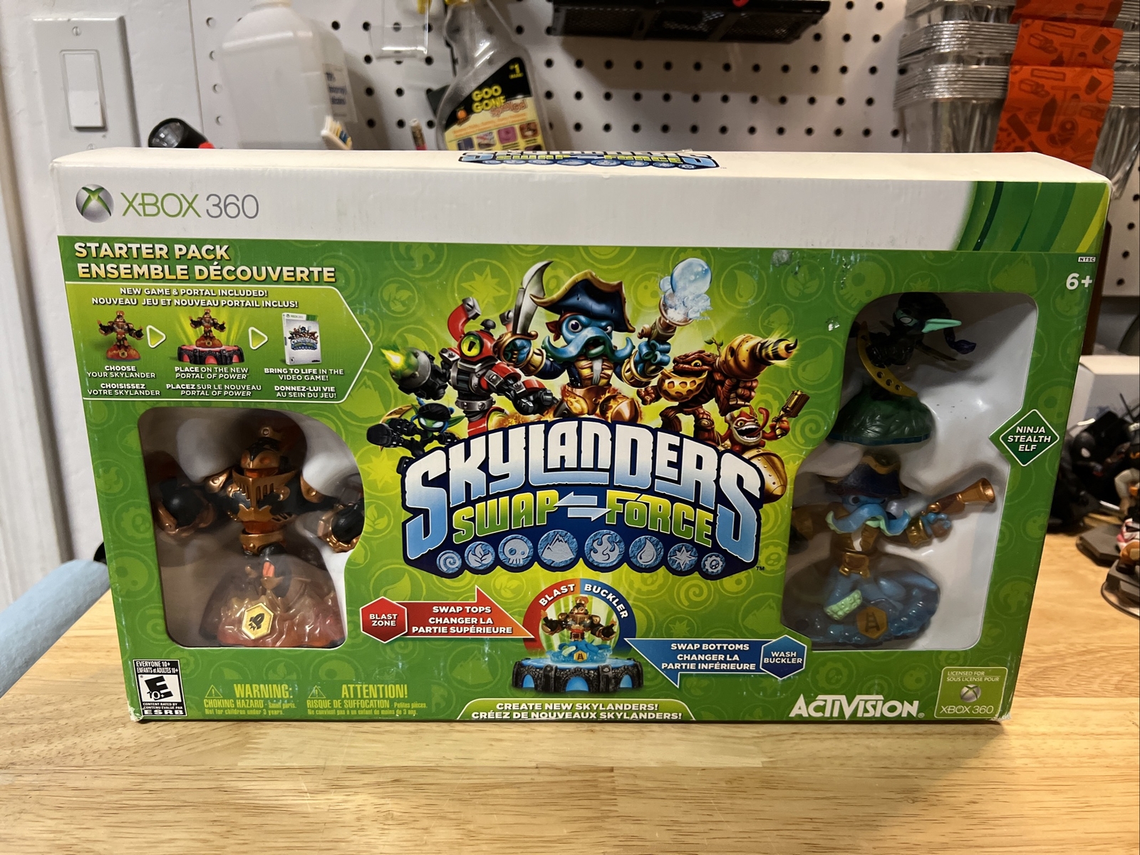 NEW Skylanders Swap Force: Starter Pack (Xbox 360, 2013) OPEN BOX w ...