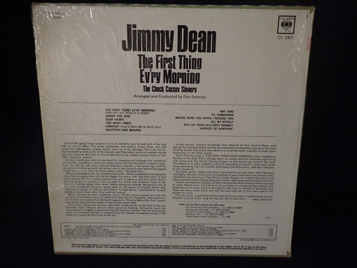 Jimmy Dean Sun You Are All The Awesome