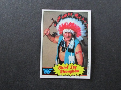 1985 Topps WWF Card #20 Chief Jay Strongbow | eBay