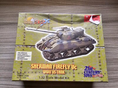 21st CENTURY TOYS 1-32 BRITISH SHERMAN FIREFLY Vc WWII TANK MIB | eBay UK