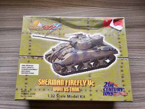 21st CENTURY TOYS 1-32 BRITISH SHERMAN FIREFLY Vc WWII TANK MIB | eBay UK