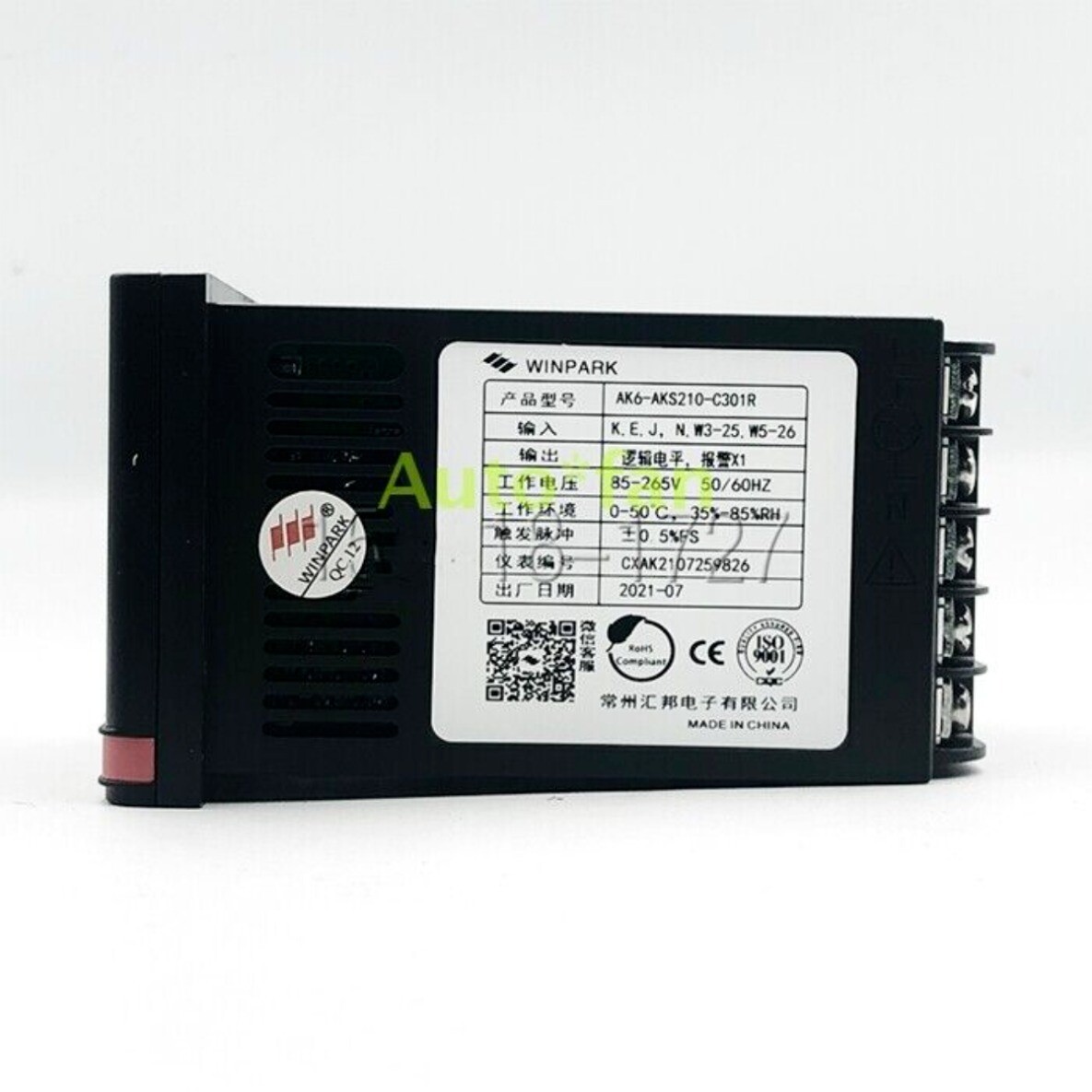 For WINPARK Temperature Controller AK6-AKS210-C301R 85-265V 50/60HZ 0 ...