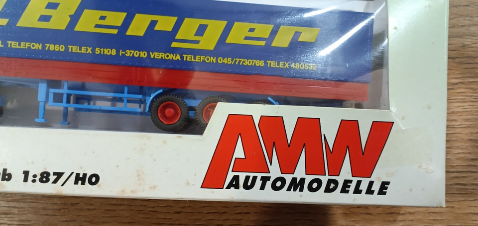 AMW, AWM 5333.01 | VOLVO Sattelzug | „Spedition Berger“ | 1:87 neu in ...