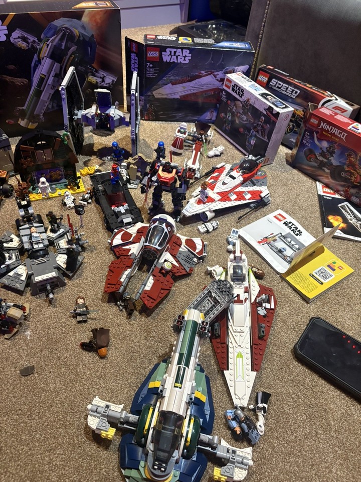 GENUINE Lego Star Wars 15+ Mixed Sets Bundle Sold As Seen With ...