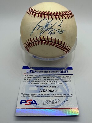 Andy Benes San Diego Padres Signed Autograph Official OMLB Baseball PSA ...