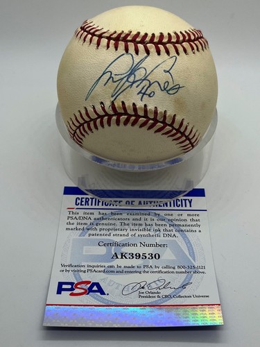 Andy Benes San Diego Padres Signed Autograph Official OMLB Baseball PSA ...