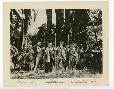 Hercules-Steve Reeves, Fabrizio Mioni, and Ivo Garrani-5x7-B&W -Still ...