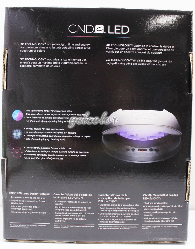 OPEN BOX - CND LED LAMP Professional LED Light Dryer 110 - 240V UK EU AU NZ Plug | eBay